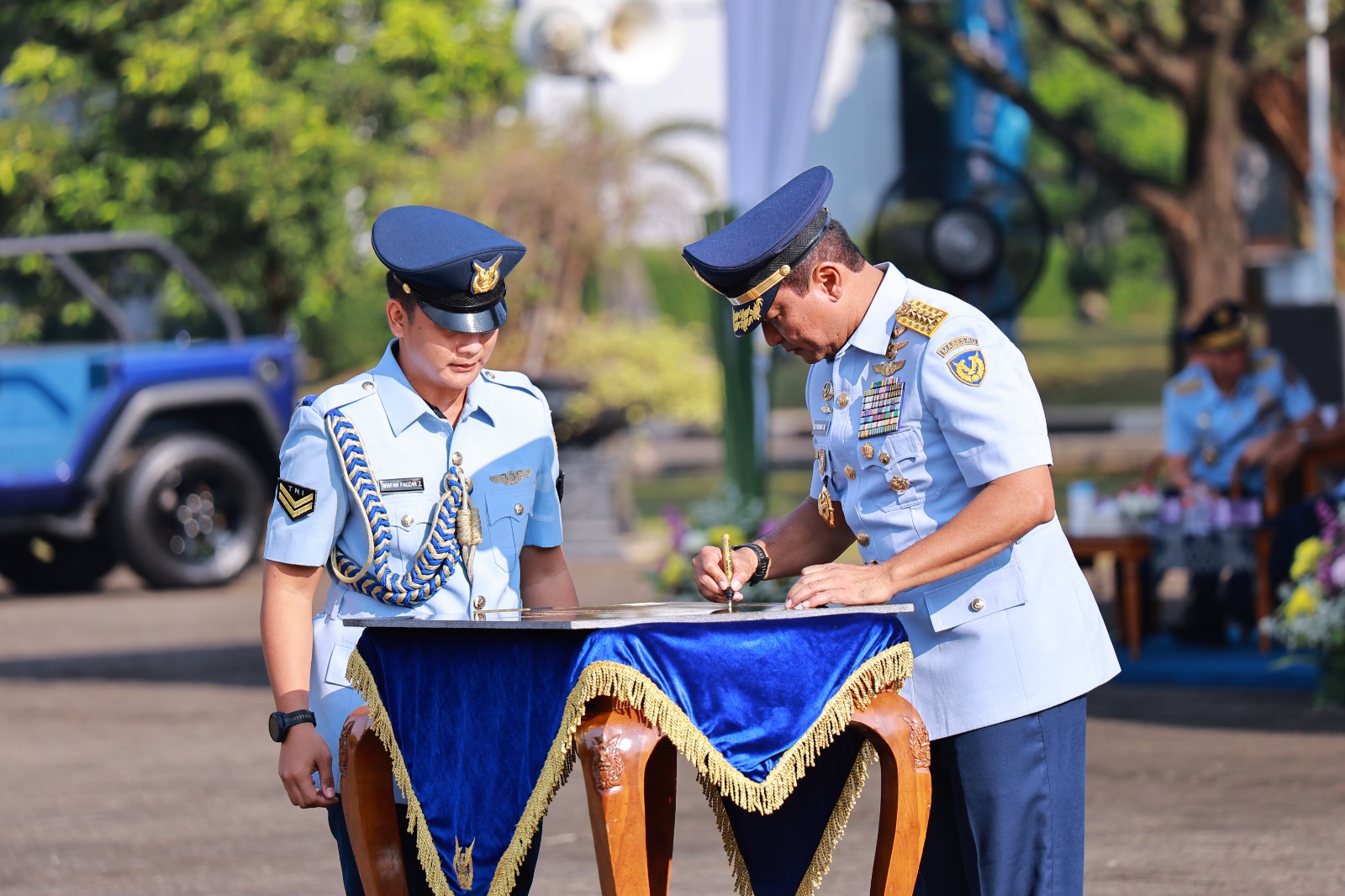 Panglima Korpasgat Hadiri Upacara Peresmian Satuan Baru dan Alih Kodal ...